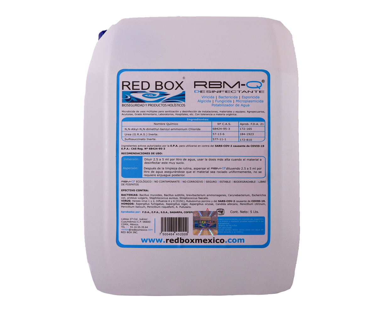 Desinfectante RBM-Q® – Desinfectantes RBM